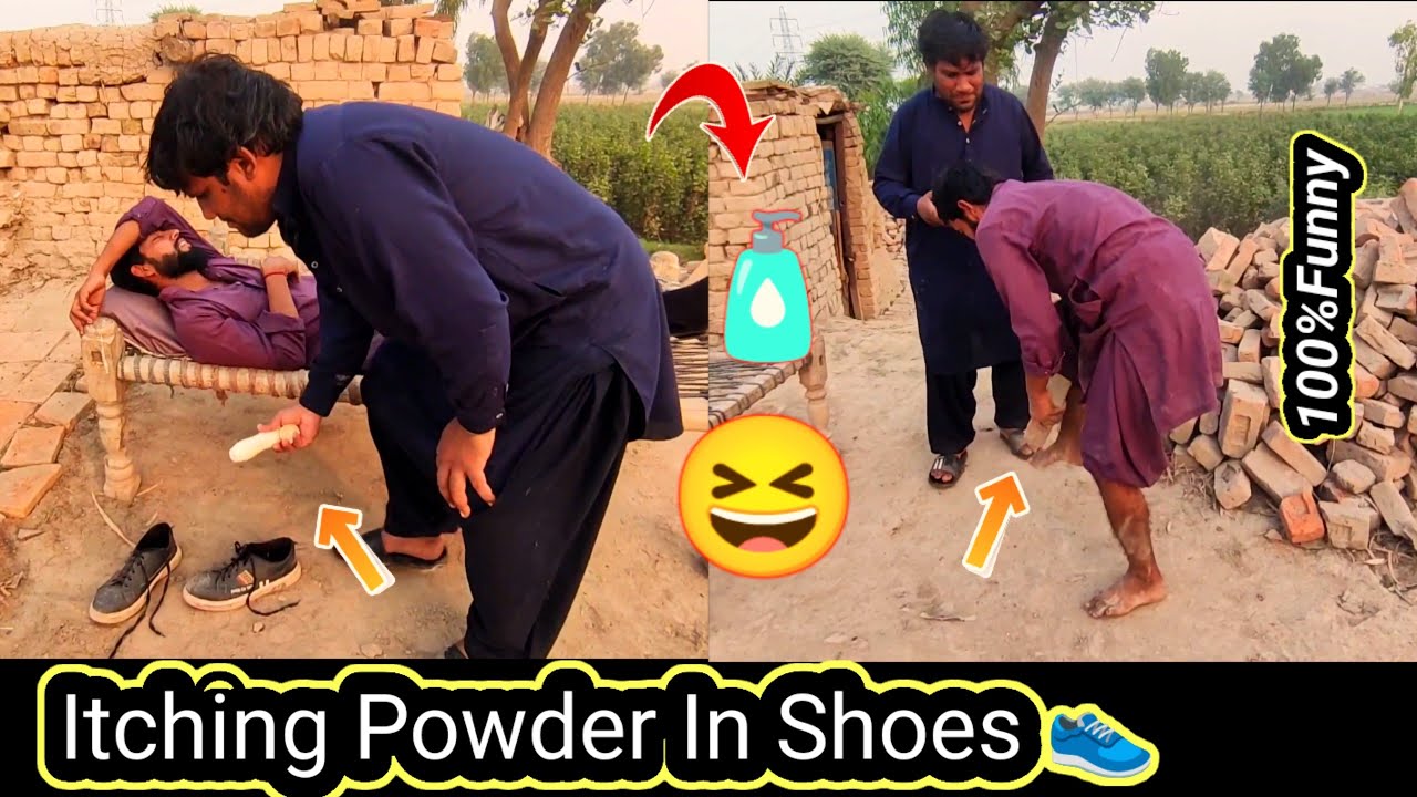 Itching Powder In Shoes 👟😅 | Khujli Wala Powder 😄 | Funny Video April ...