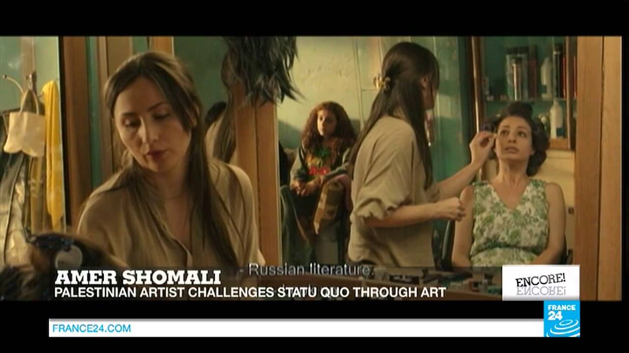 Amer Shomali: Harnessing black humour to tell Palestinian stories - YouTube