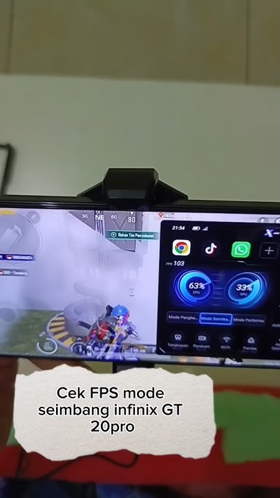 FPS cek on infinix GT20pro #infinix #pubgmobile #gaming #fyiシ゚viral #infinixgt20pro - YouTube