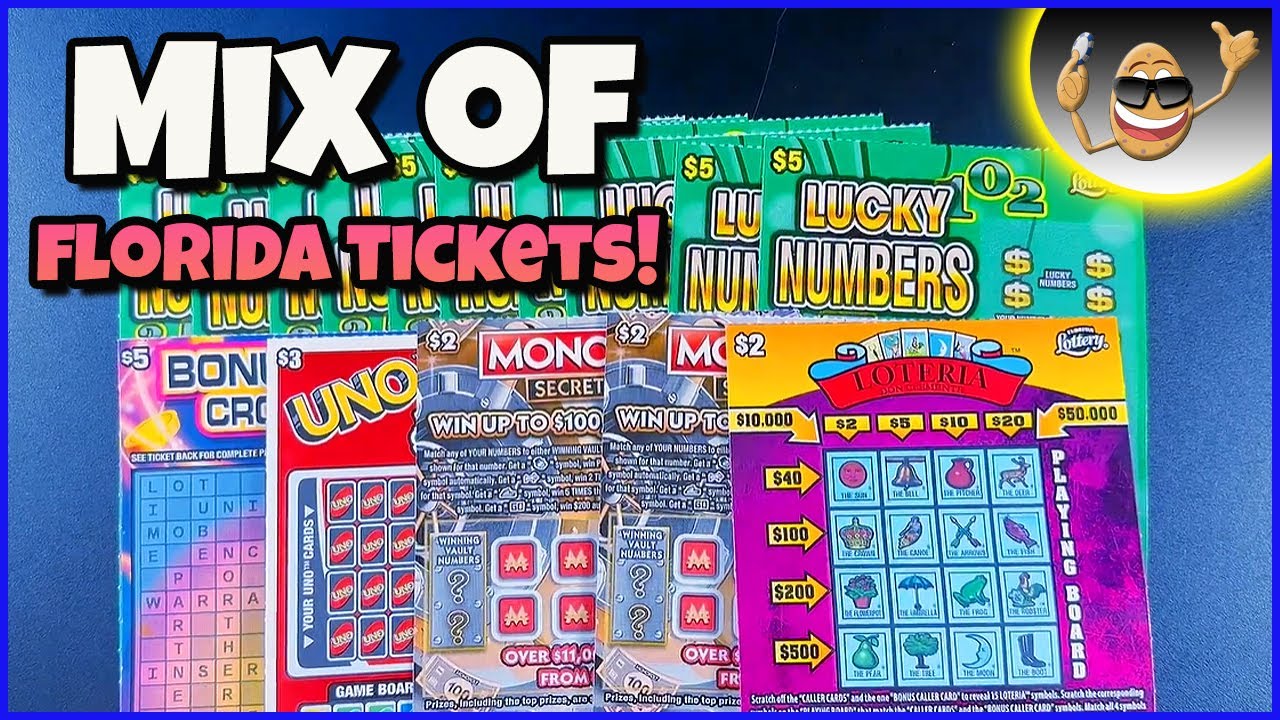 VARIETY MIX OF FLORIDA SCRATCH OFFS!! - YouTube
