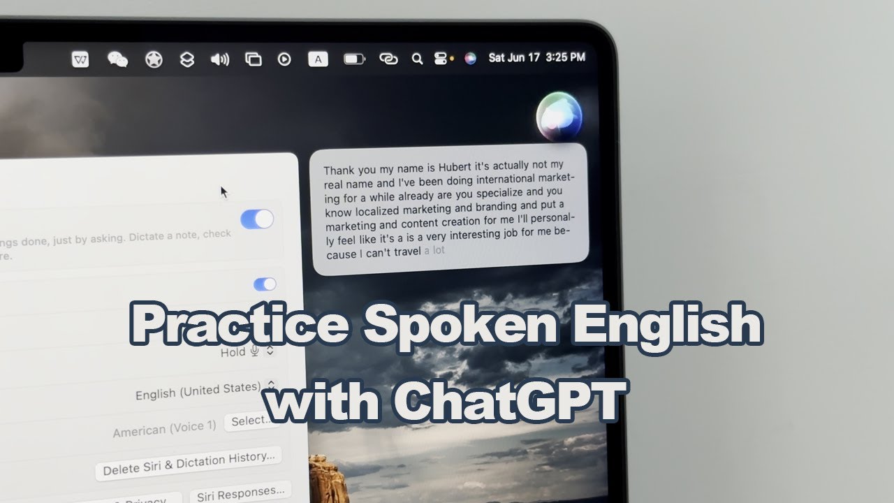 ChatGPT gave feedback on my pronunciation. - YouTube