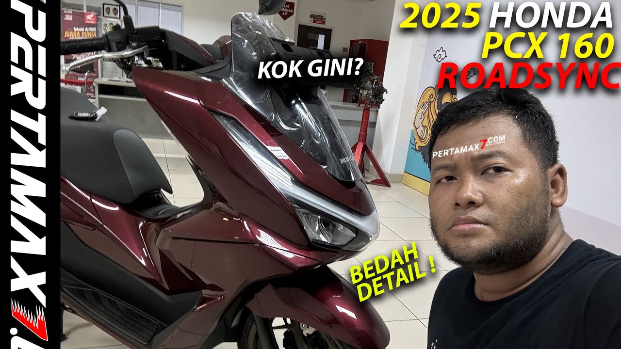 Review Honda PCX 160 RoadSync 2025 Jogja Kok Gini Ya Warna Merah Fitur ...