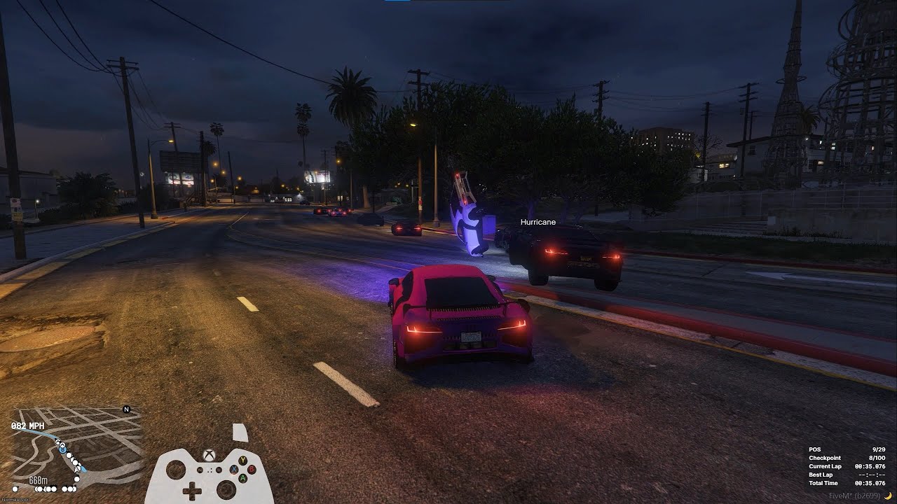 Final bastante troll | Midnight Run (Sprint) | Carreras en GTA V FiveM ...