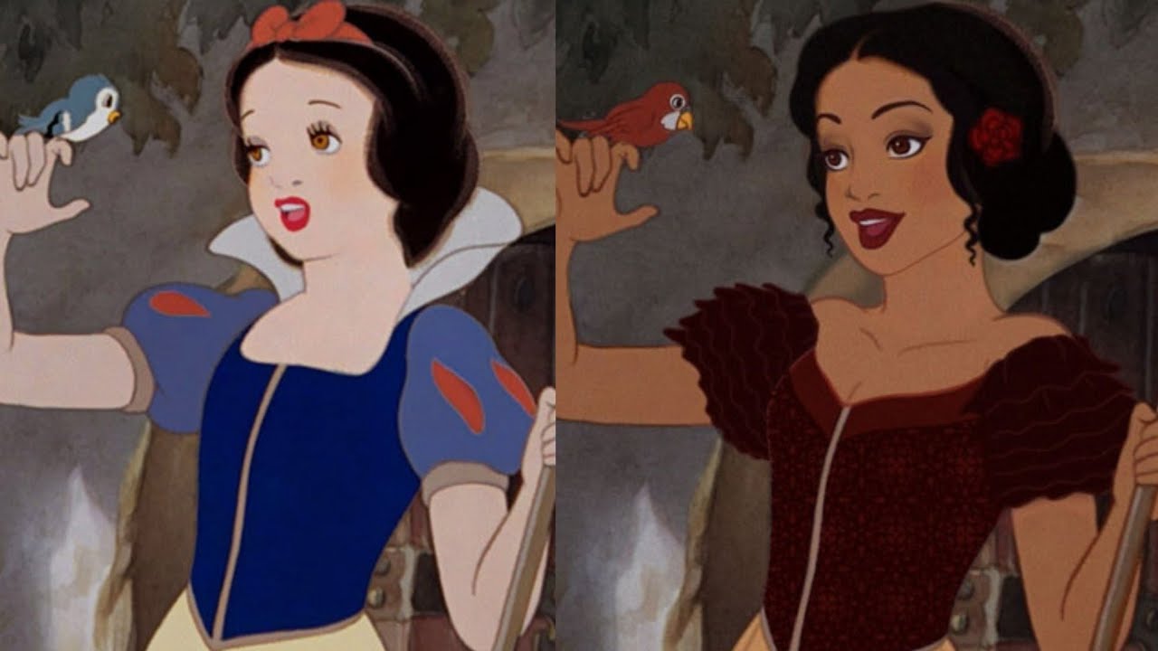 When Disney princesses are in other countries ,reimagined Disney ...