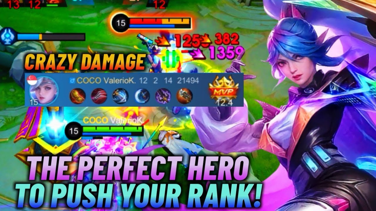 THE MOST RELIABLE HERO TO PUSH YOUR RANK! THE ONE WHO CAN GO INVISIBLE ...