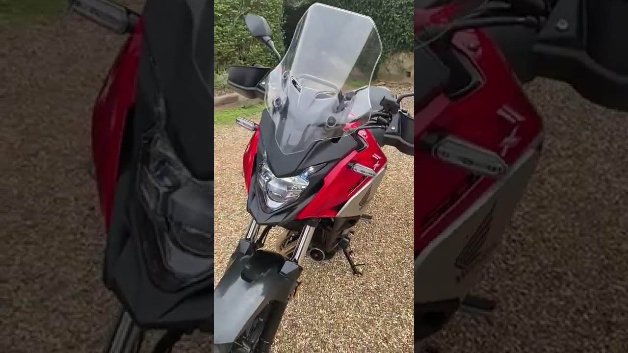 2020 Honda CB500 Red Black XA K - YouTube