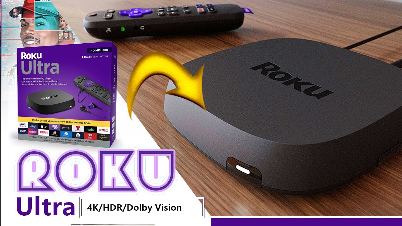 Roku Ultra New Model - 4K/HDR/Dolby Vision Streaming Device Voice ...