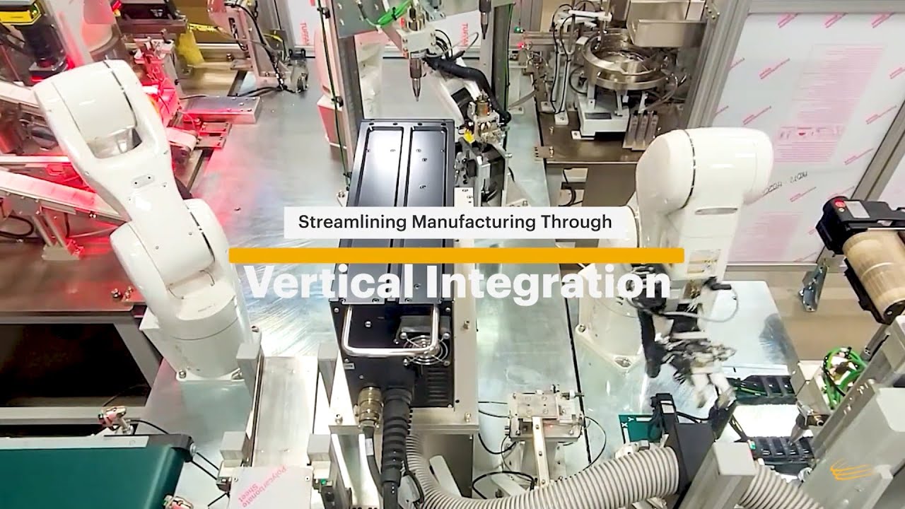 VLOG | Manufacturing automation | Vertical integration - YouTube