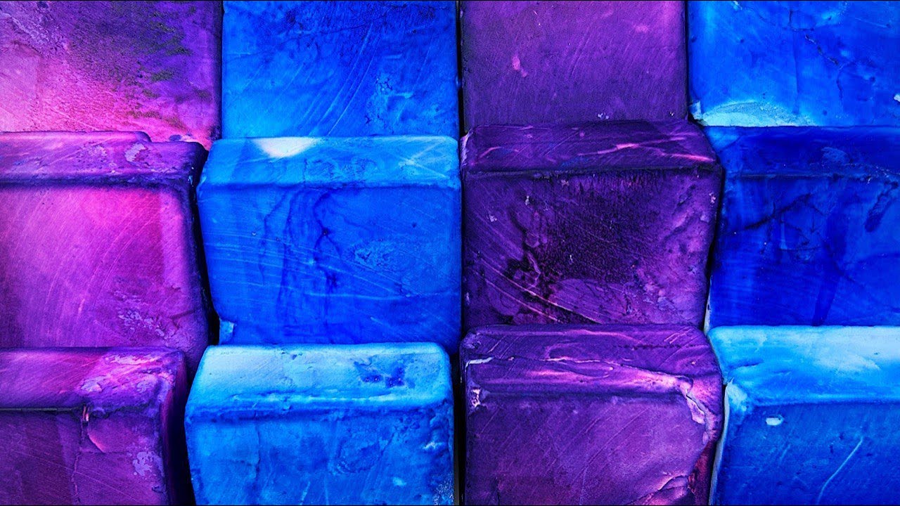 Dyed chalk★COLORED GYM CHALK★Crispy powder★Compilation set★Oddly ...