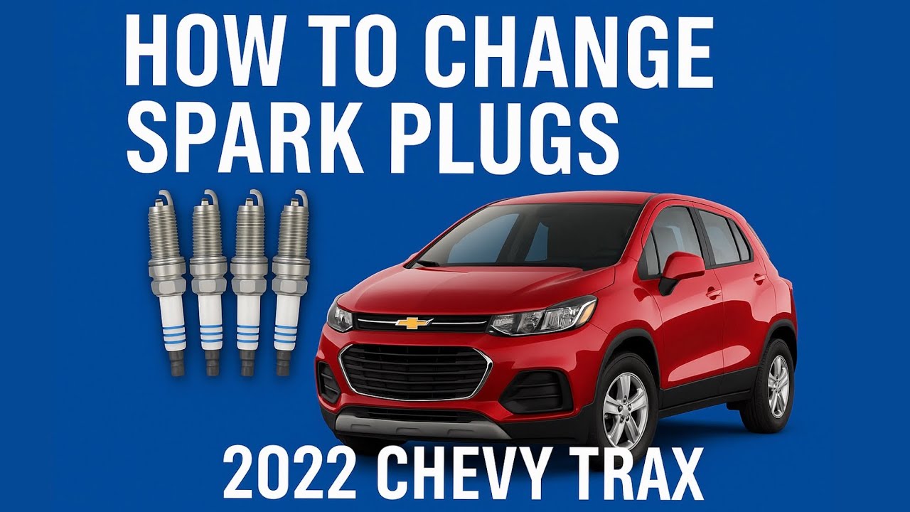 How to replace spark plugs and air intake filter on 2021 2022 Chevrolet ...