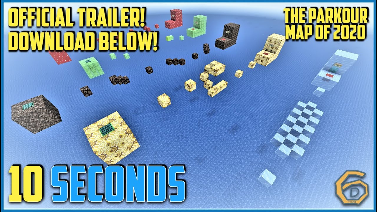10 Seconds - Minecraft Map OFFICIAL TRAILER [Download Now!] - YouTube