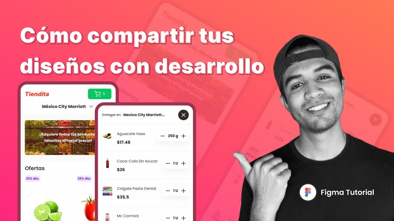 Figma tutorial - Cómo compartir tus diseños con desarrollo - YouTube