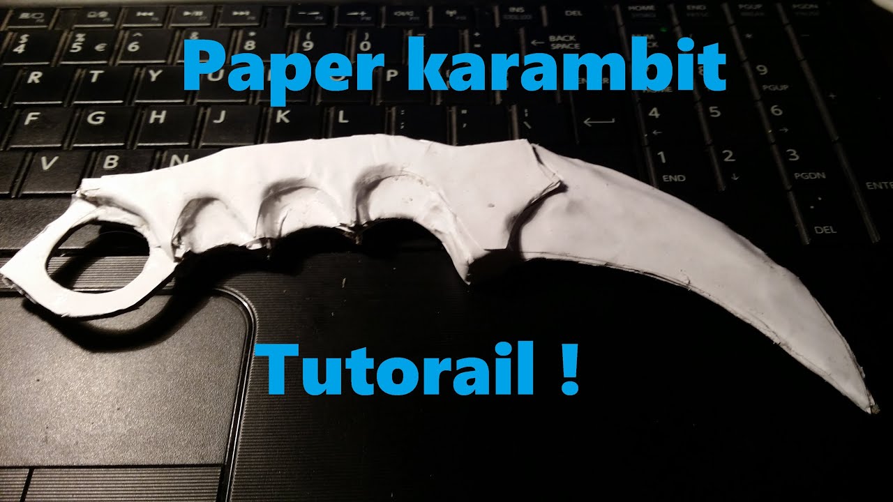 Jak Zrobi Papierowy Karambit How To Make Paper Karambit CS GO jak-zrobi-papierowy-karambit-how-to-make-paper-karambit-cs-go