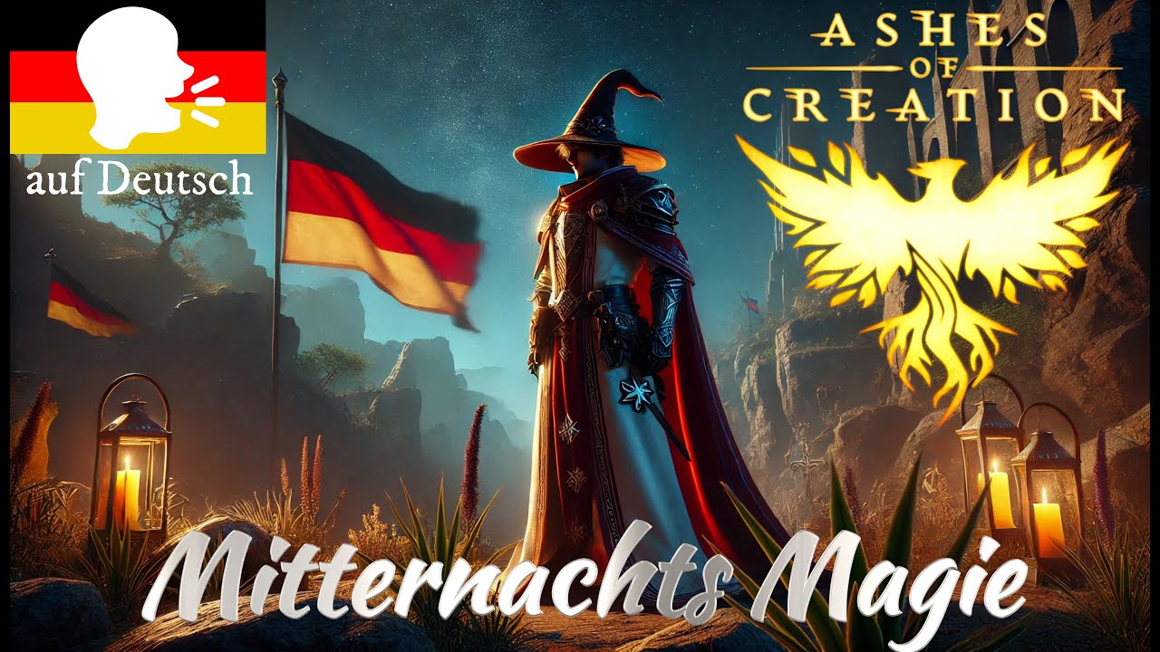 🌌 Magier Fähigkeiten in Ashes of Creation | Unreal Engine 5 | 🇩🇪 ...