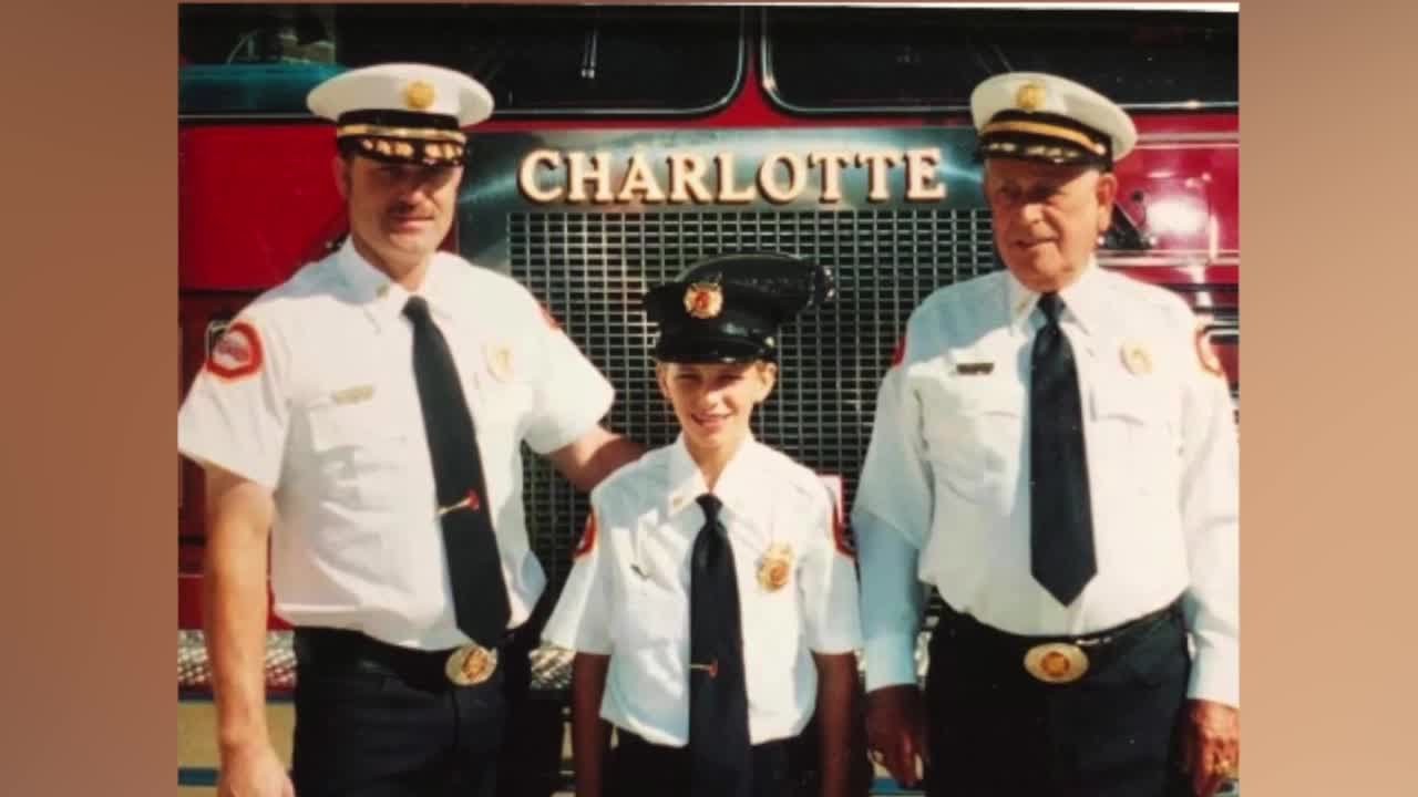 One Charlotte fire fighter has spent the last five decades, helping ...
