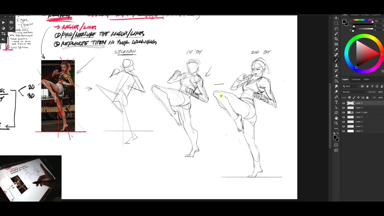 【Tutorial】Observational Drawing / 2D / Accuracy / Angles - YouTube