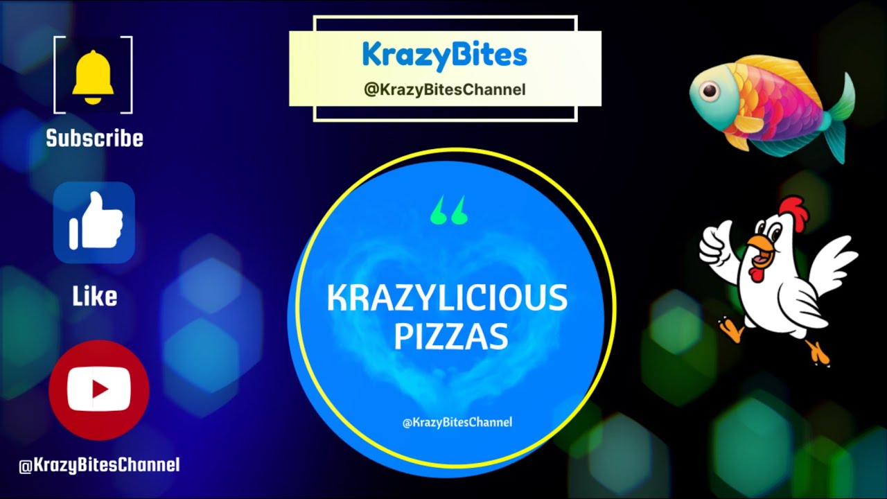 Krazylicious Pizzas by The Krazy Bites - YouTube