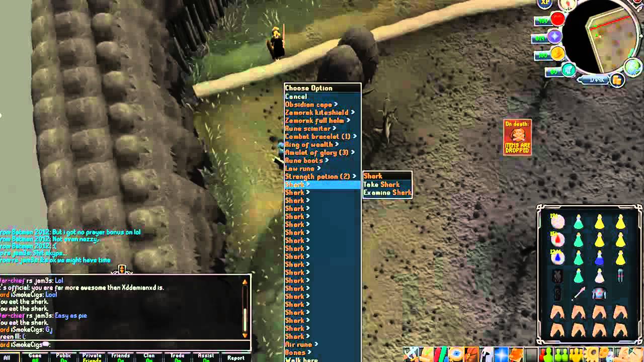 RuneScape | Previous Lures | -- (Gross Gore Please Watch)! - YouTube