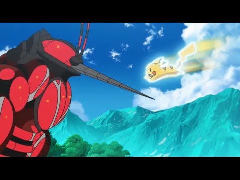 Ash catches Buzzwole (Ultra Beast) || Pokemon Sun & Moon || Episode 61 ...