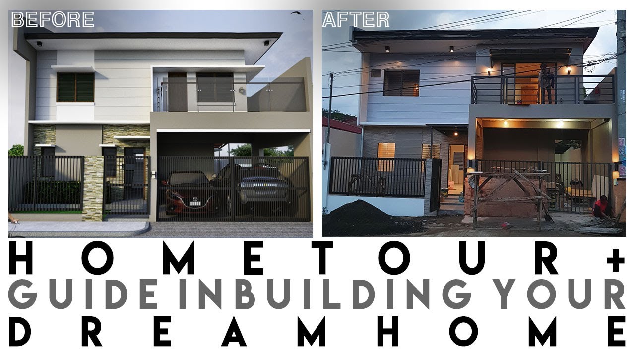 PROJECT HOME TOUR+GUIDE IN BUILDING YOUR DREAM HOME VLOG_07 - YouTube