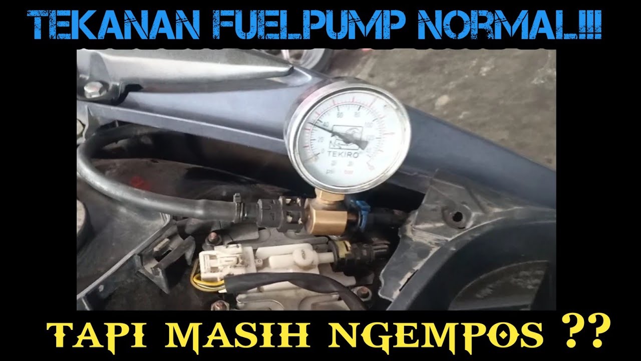 rotak bagus tapi mesin ngempos | injektor vario 125 mampet - YouTube
