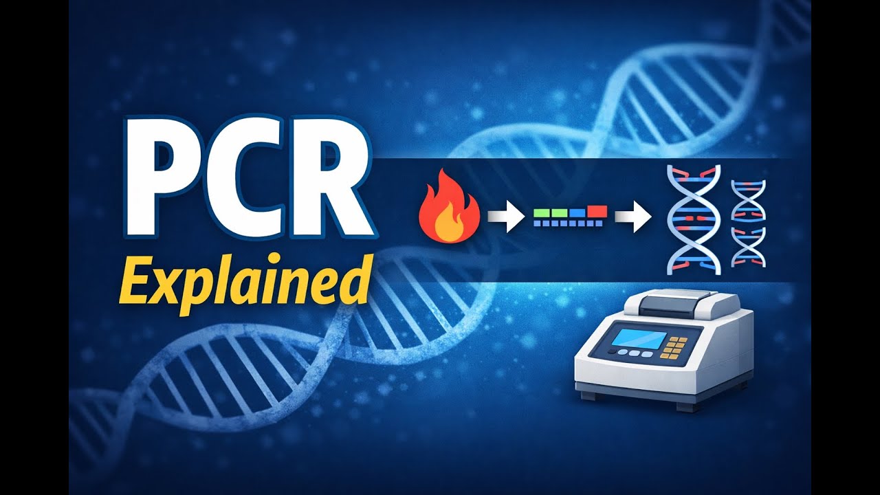 Polymerase Chain Reaction PCR A Clear Conceptual Overview - YouTube