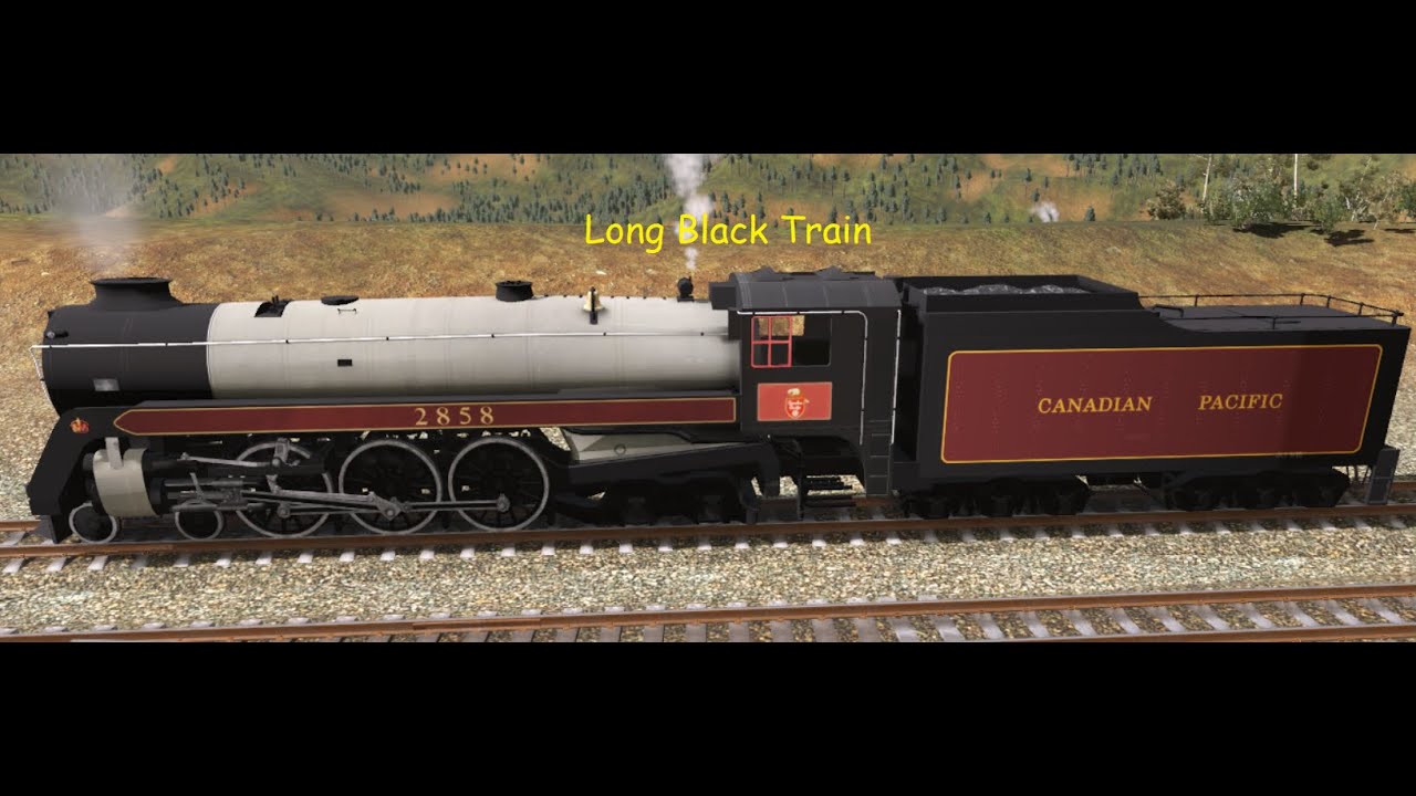 The Royal Hudson, Long Black Train (TRS19 MV) - YouTube