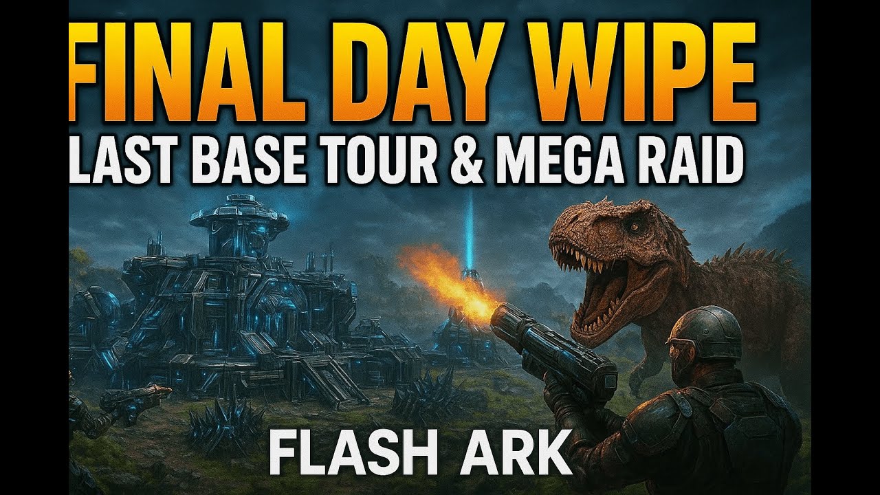 FINAL DAY WIPE – Last Base Tour & Mega Raid! | ARK Survival Ascended ...