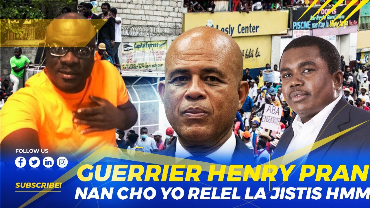 Guerrier Henry Pran Nan Cho Yo Rele Misye Devan Lajistis Pou Bay Detay ...