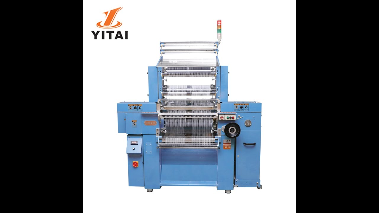 Yitai crochet knitting machine featuring high productivity. - YouTube