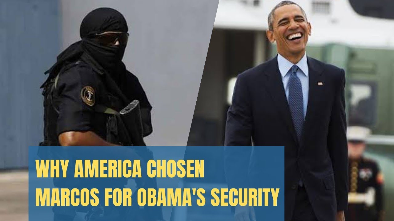 PRESIDENT OBAMA मामा जब मुम्बई आया OBAMA की सुरक्षा के लिए MARCOS को ...