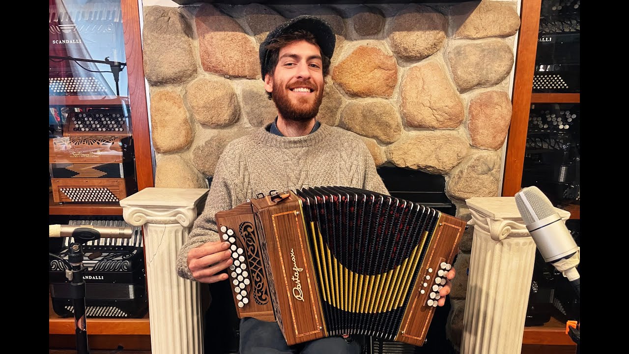 CASTMORYCW - Walnut Castagnari Mory Diatonic Button Accordion GC LMM 26 ...