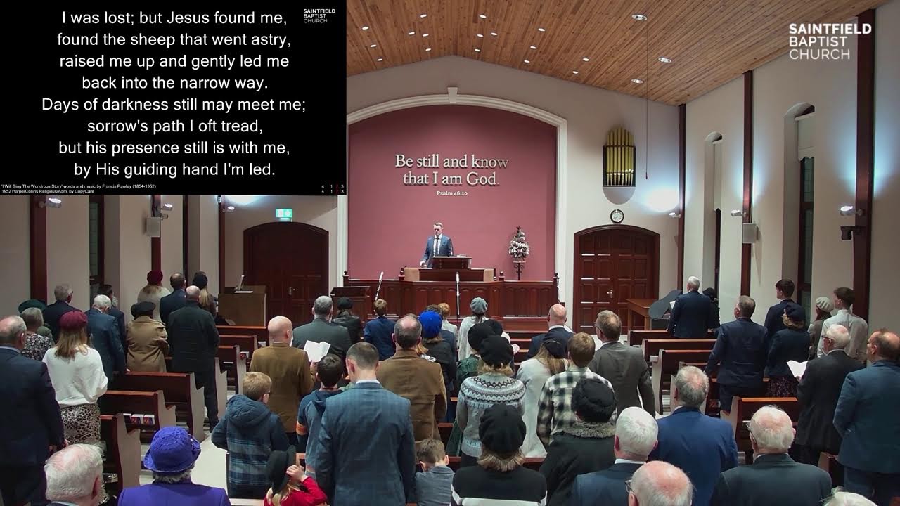 Philip Boles | Gospel Service | Saintfield Baptist Church | 7th ...