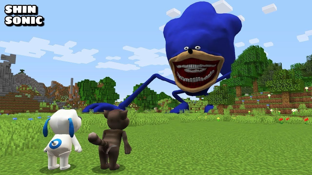 I found scariest SHIN SONIC 😱 in minecraft | MINECRAFT HORROR | - YouTube