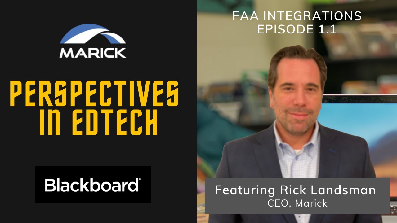 PIE 1.1 Rick Landsman FAA Integrations Perspectives in EdTech - YouTube