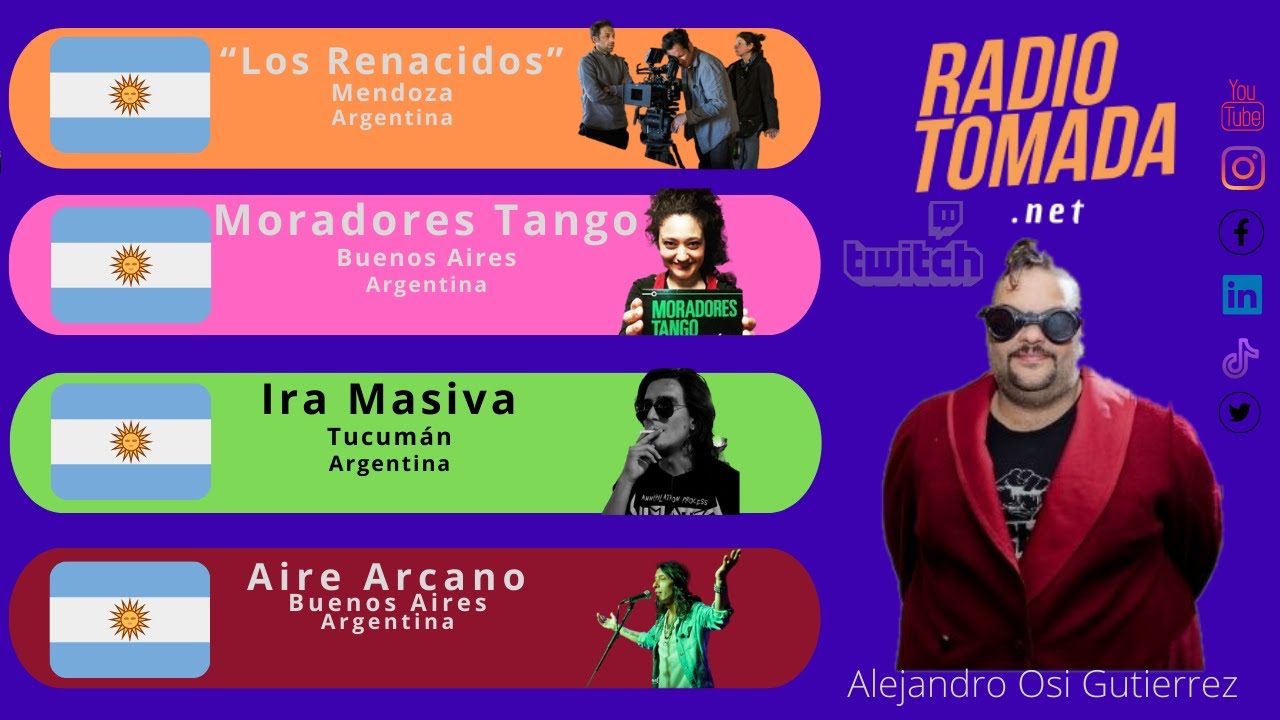 Moradores Tango / Los Renacidos - Santiago Estévez / Aire Arcano = 2023 ...