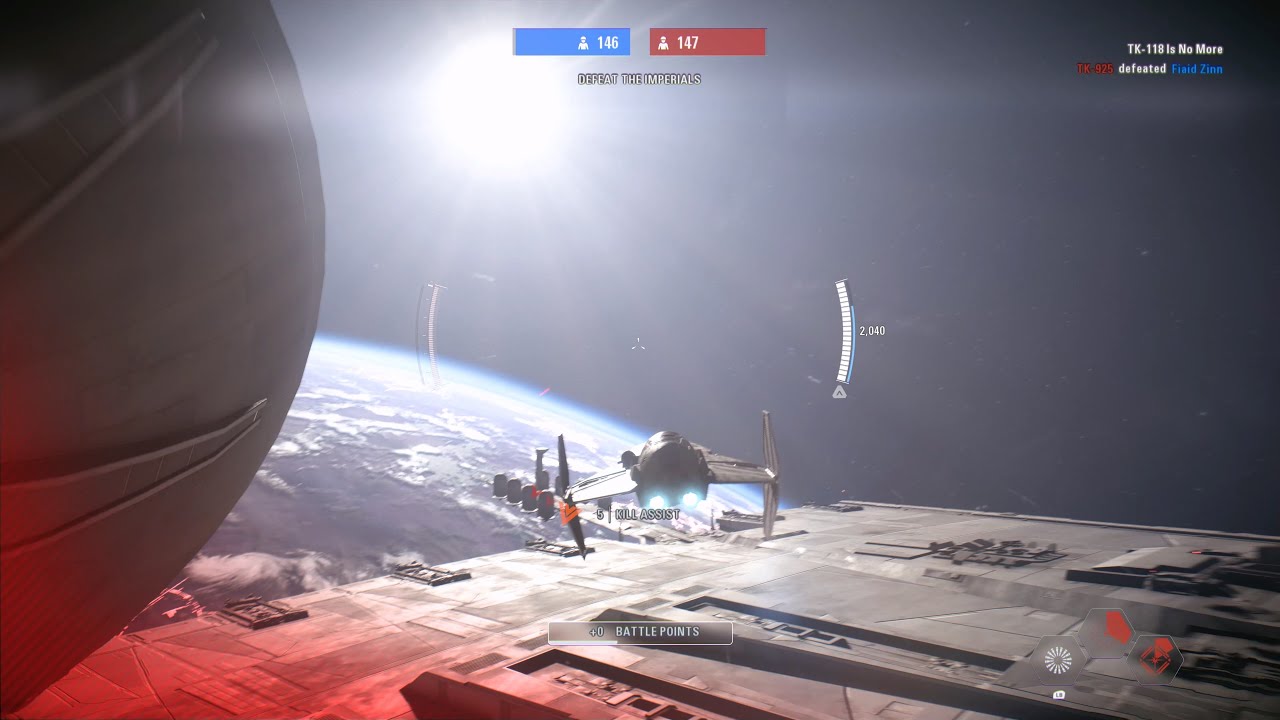 Star Wars Battlefront II StarFighter Battle - Yoda - RTX 4090 Max ...