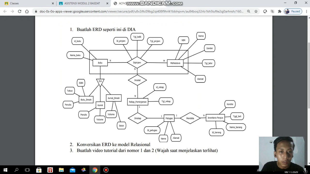 Part 2 - Model ERD ke Relasional menggunakan Power Designer - YouTube