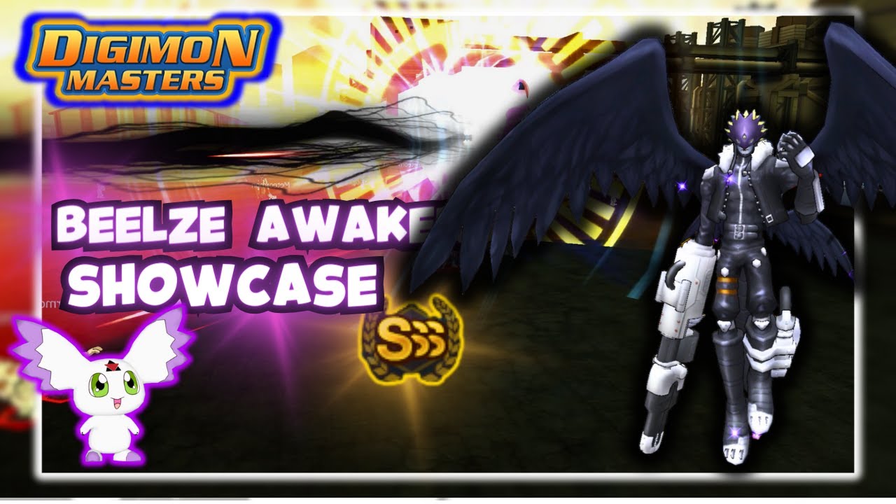 Beelzebumon Blast Mode Awaken Showcase | Digimon Masters Online - YouTube