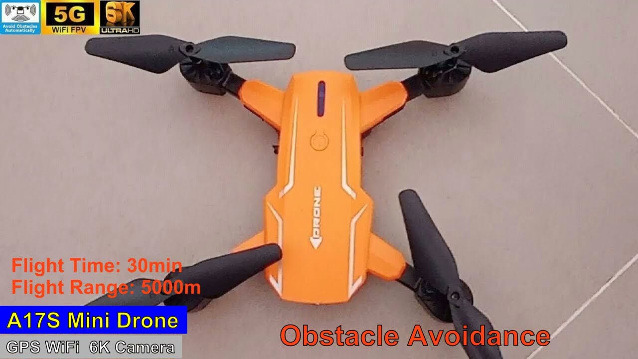 A17S Obstacle Avoidance 6K Low Budget Long Range Drone – Just Released ...