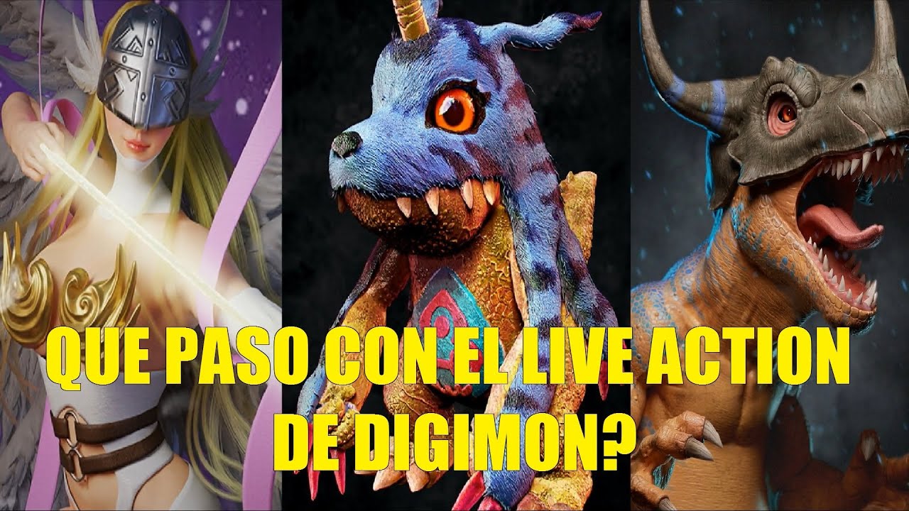 QUE PASO CON EL LIVE ACTION DE DIGIMON? - YouTube