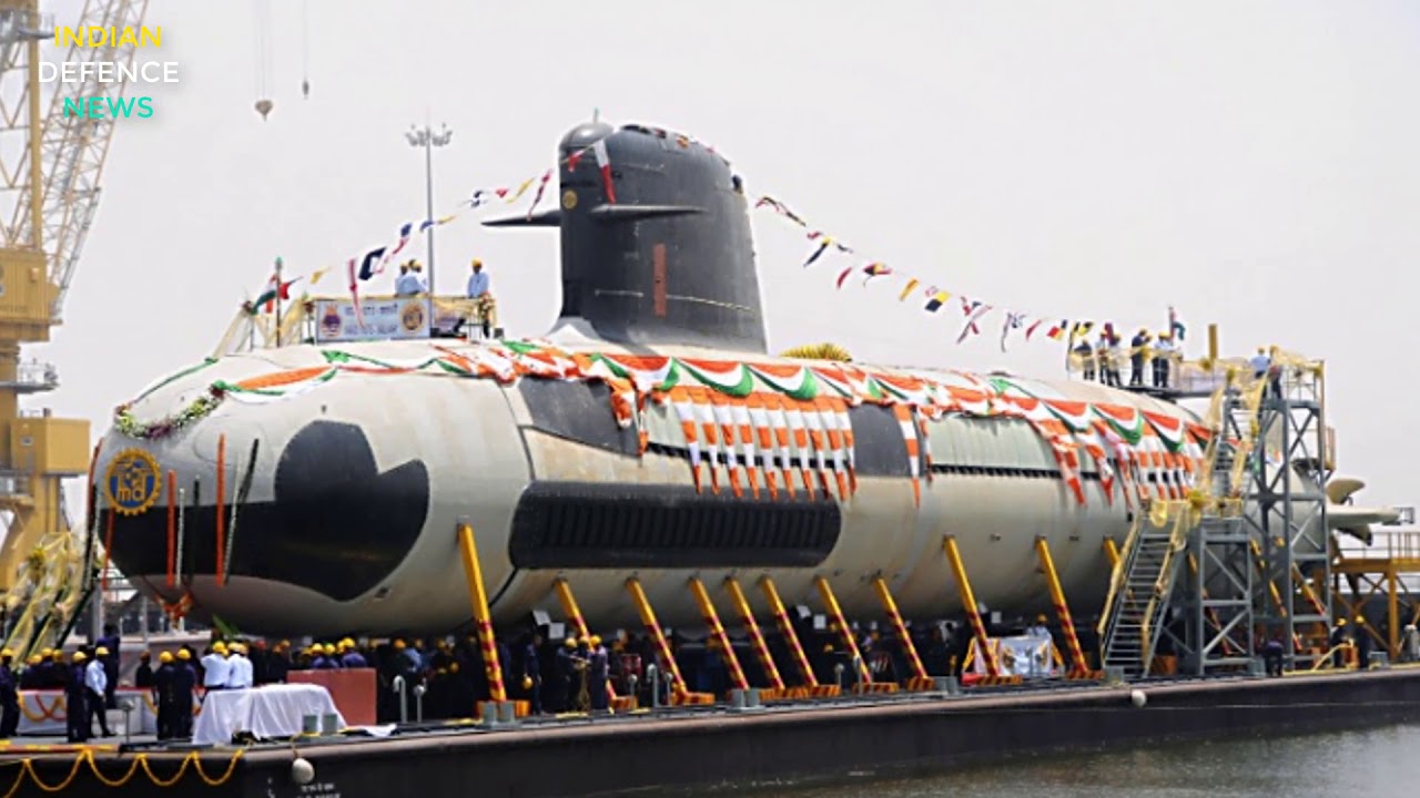 INS Karanj: Third Kalvari-Class Submarine ready for launch - YouTube