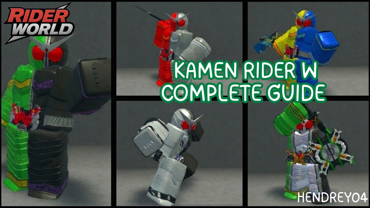 How to Unlock Every Kamen Rider W Form Guide | Rider World (2026) - YouTube