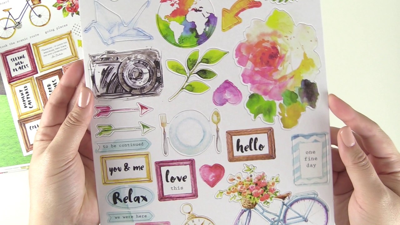 Reflection Scrapbook Kit Unboxing - YouTube