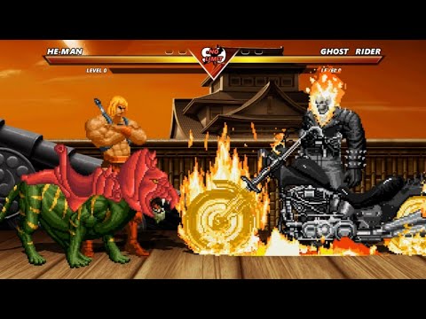HE-MAN vs GHOST RIDER - The most epic fight - YouTube