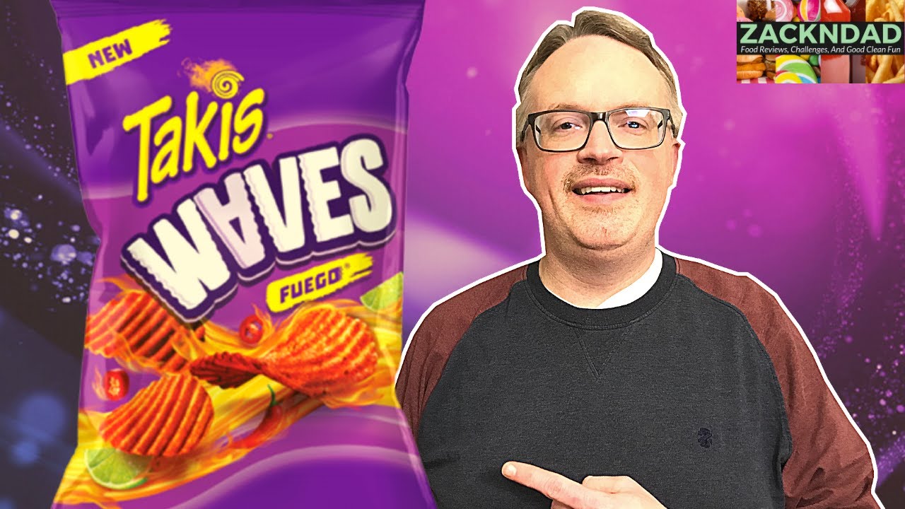 NEW! Takis® Waves Fuego Wavy Potato Chips | ZacknDad - YouTube
