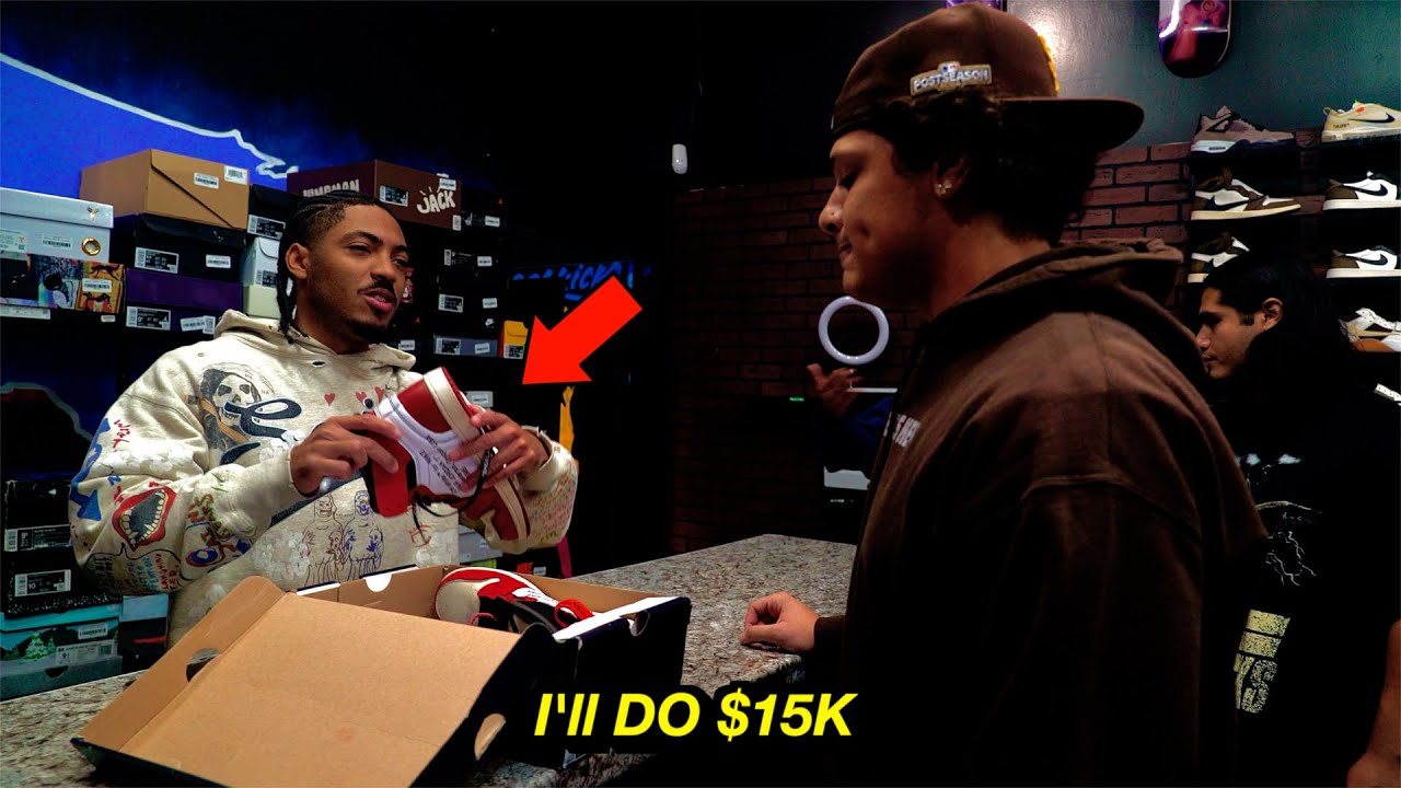 Selling OBVIOUSLY FAKE Shoes Prank! - YouTube