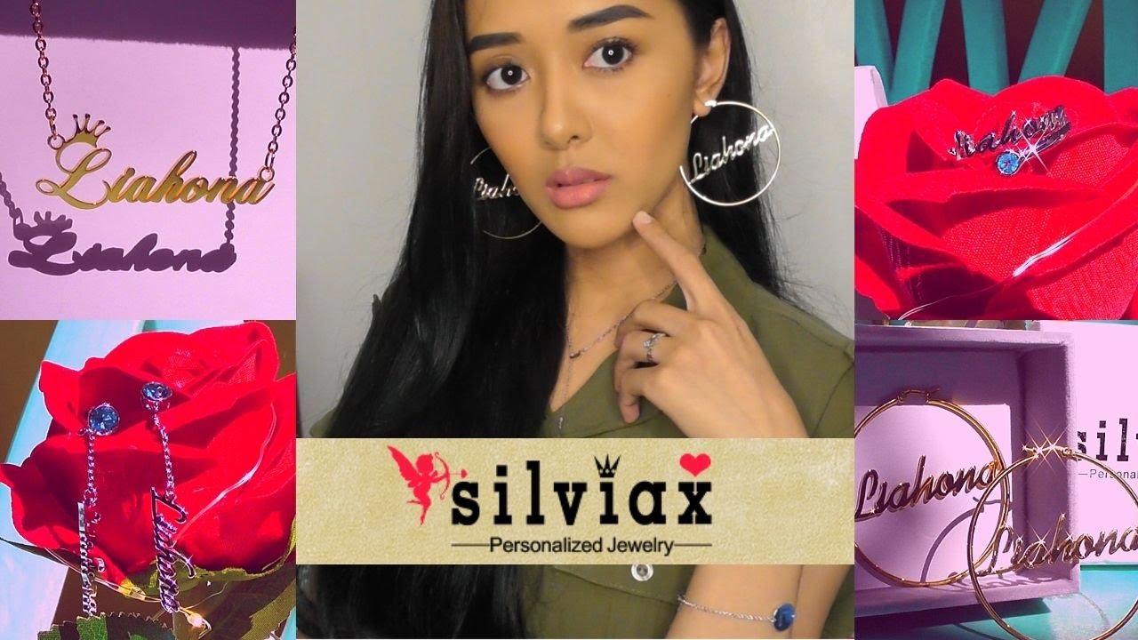SILVIAX JEWELRY HAUL | The Best Personalized Jewelries! - YouTube