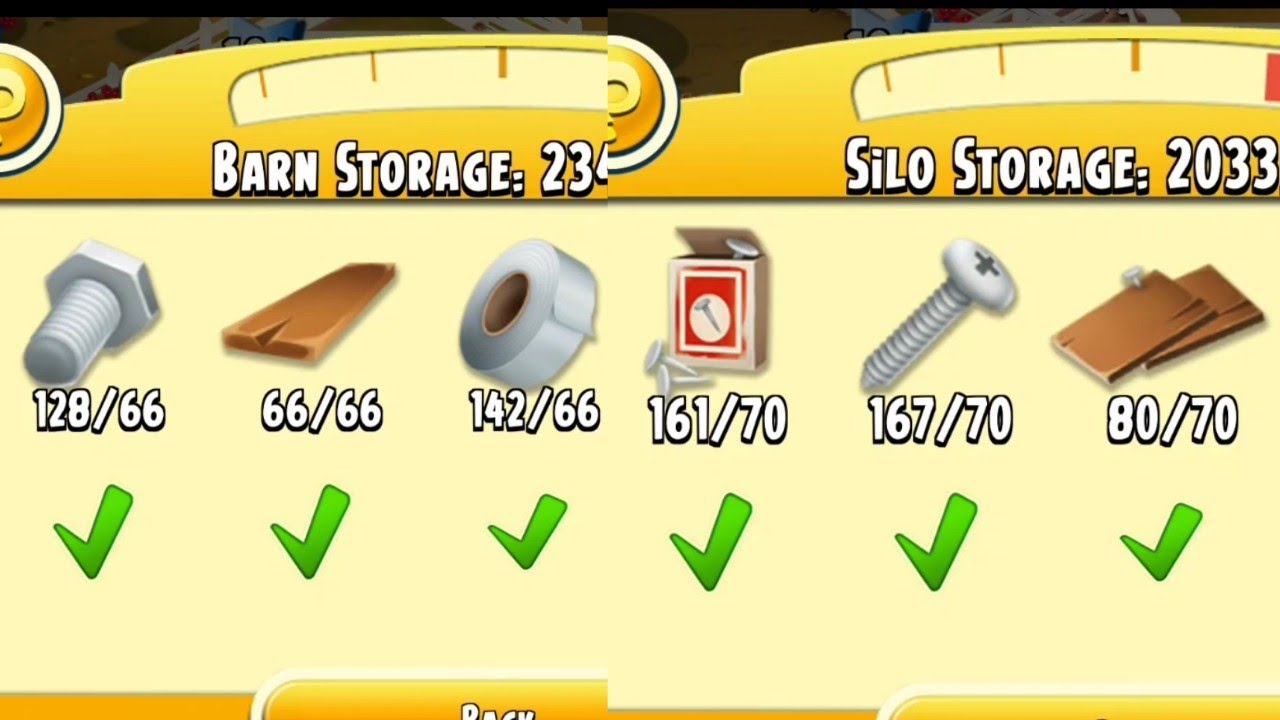 Upgrading The Storage Of Barn & Silo | Hay Day Gameplay | Level 104 ...