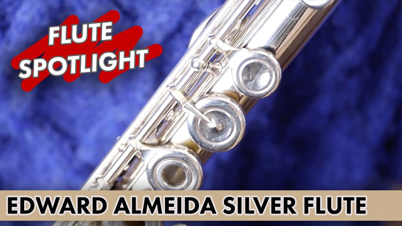 Flute Spotlight: Edward Almeida Silver Handmade Flute - YouTube